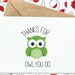 Thanks for Owl You Do Thank You Card, Greeting Card, Cute Card, for ...