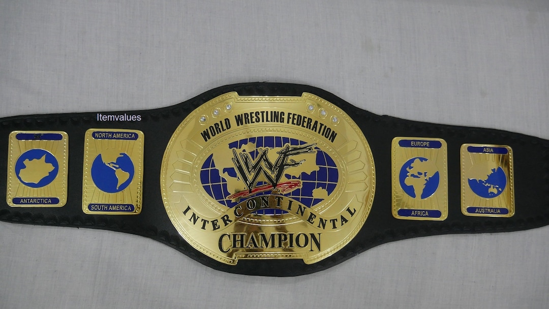 WWF Intercontinental Championship Belt Adult Size - Etsy