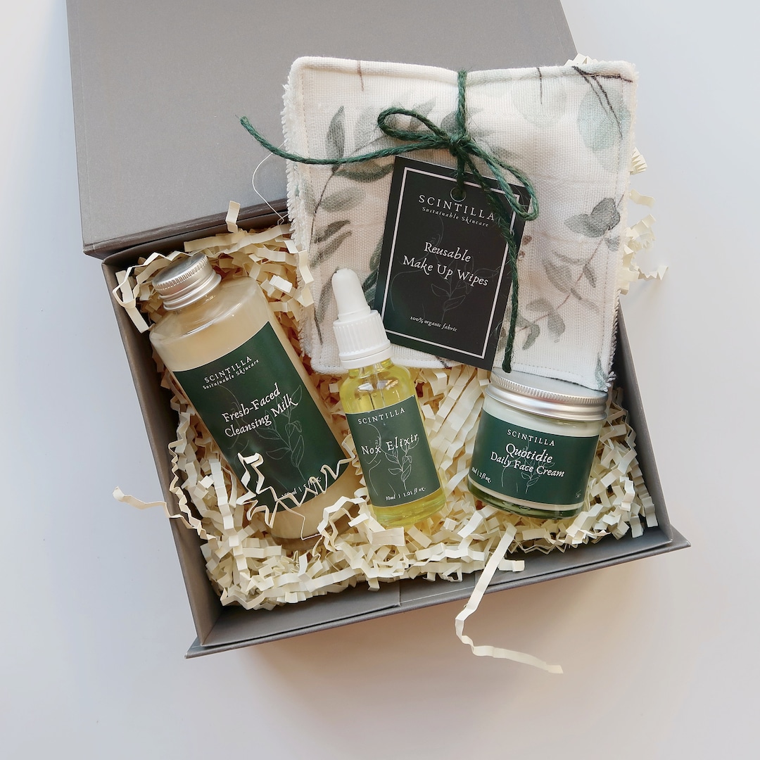 The Fresh-faced Box Sustainable Skincare Gift Box, Natural, Vegan, Eco ...