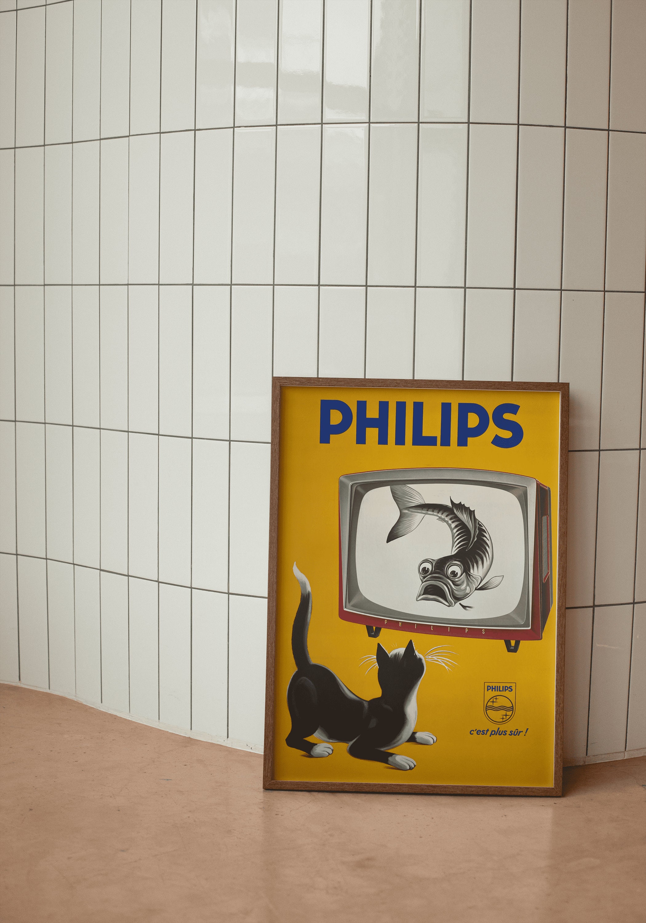 Vintage philips Poster Old Retro Advertising - Etsy