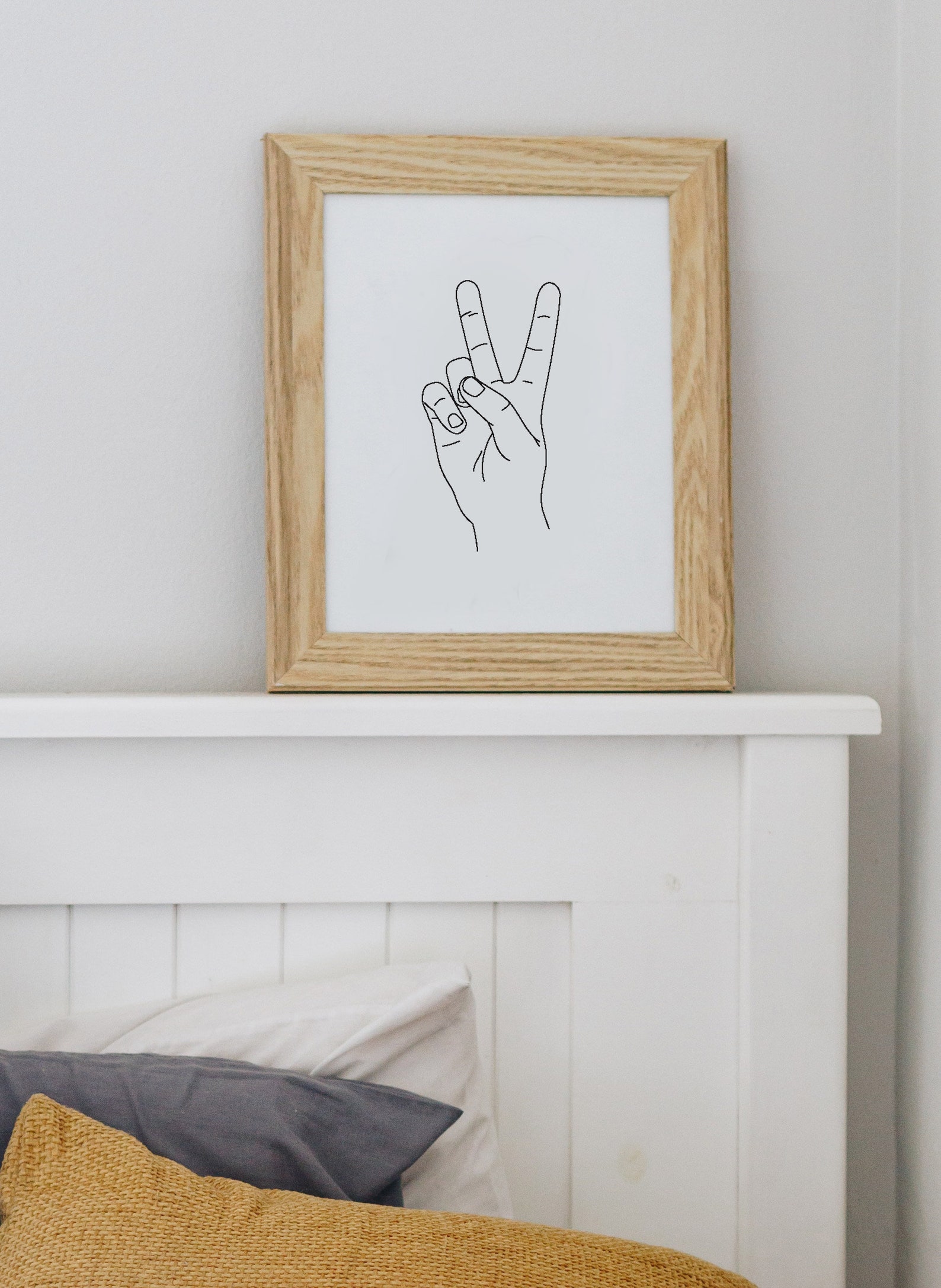 Peace Sign Art Print Peace Sign Instant Download - Etsy