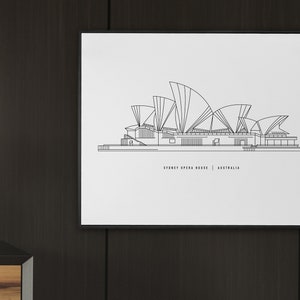 Sydney Opera House Art Print, Instant Download Printable, Australia ...