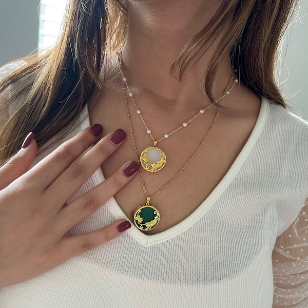 Jade Medallion - Etsy