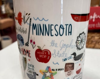 Minnesota Coffee Mug - Etsy