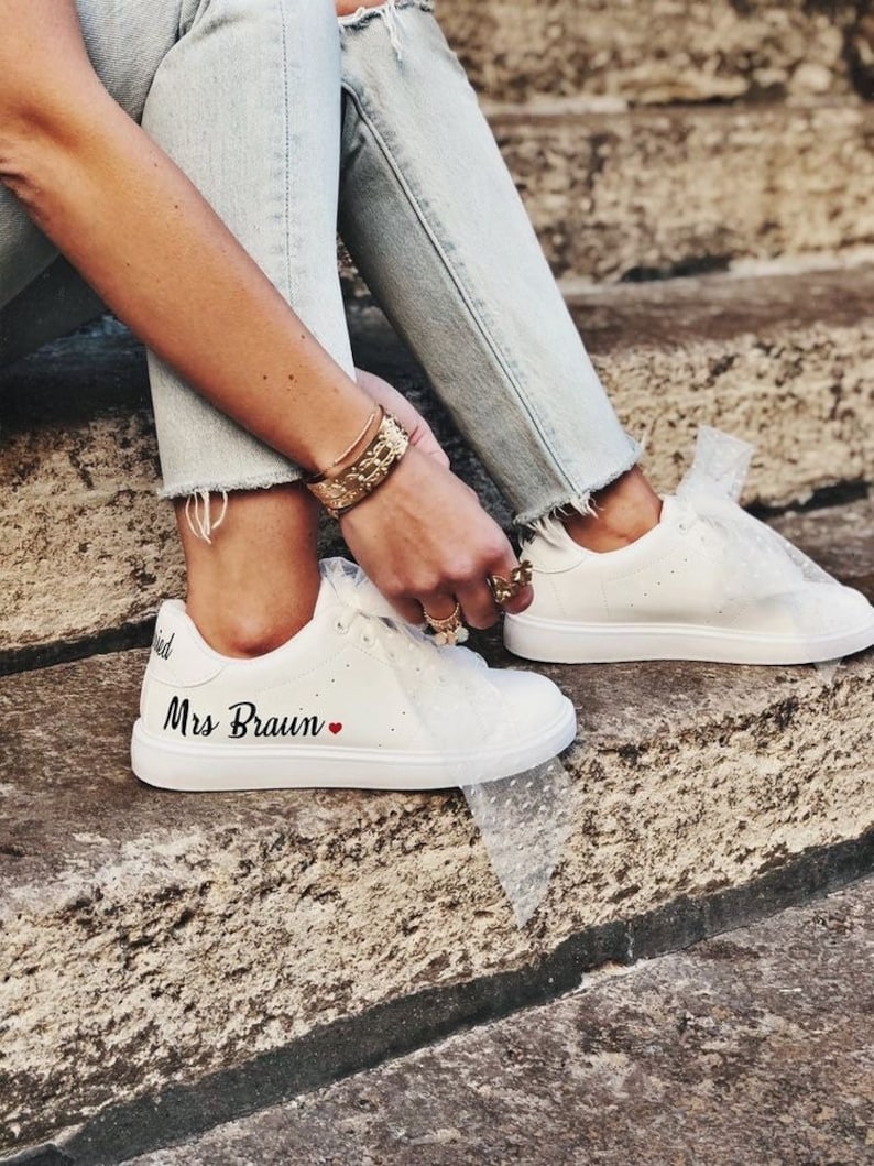 Schuh Folien Sticker personalisiert hochzeitsschuhe Turnschuh Plotter ...