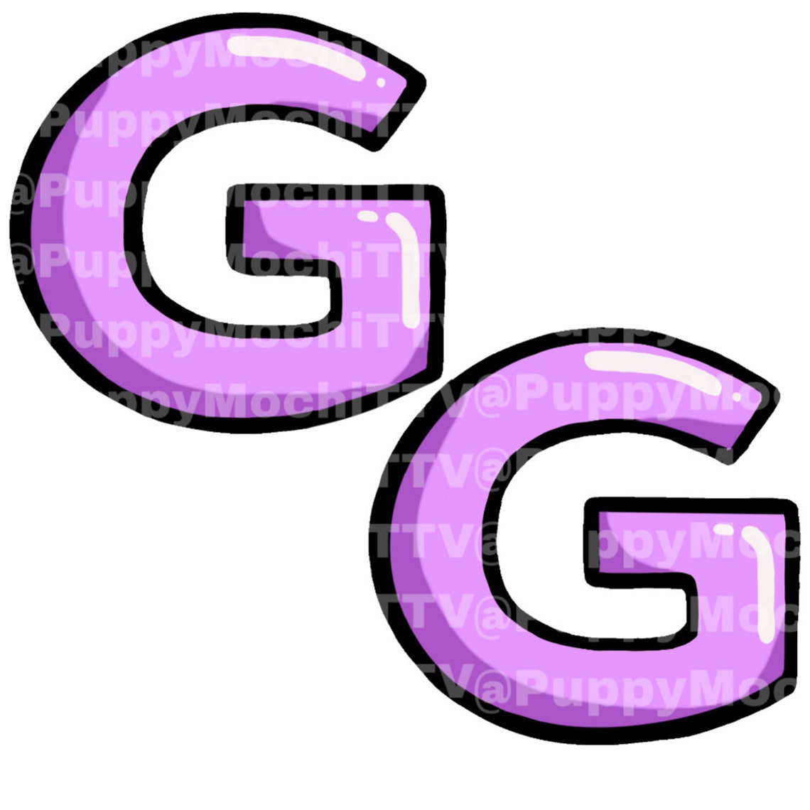 Purple GG Emote - Etsy