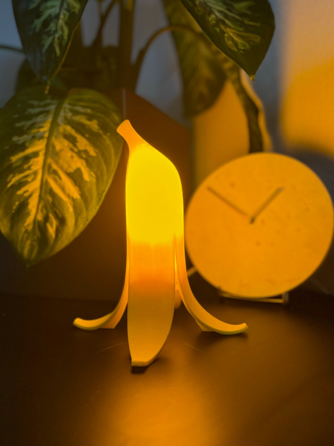 Banana Lamp | Banana Night Light | Banana Peel | Gift | Bedroom or ...