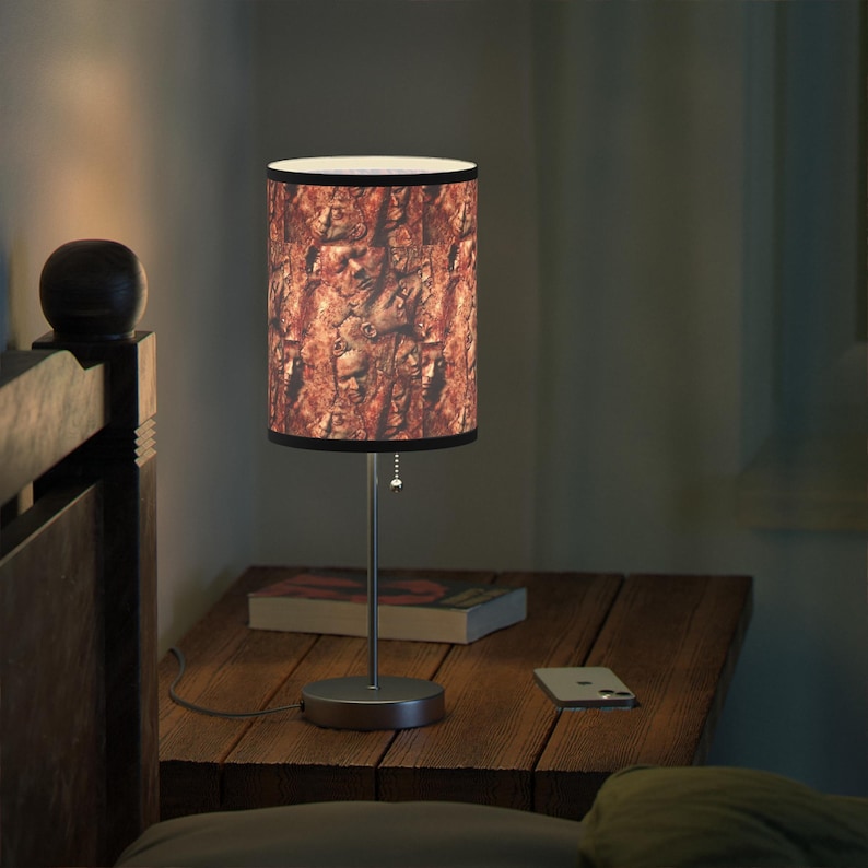 Creepy Horror Lamp, Ed Gein Faux Halloween Decor, Table Lamp for ...