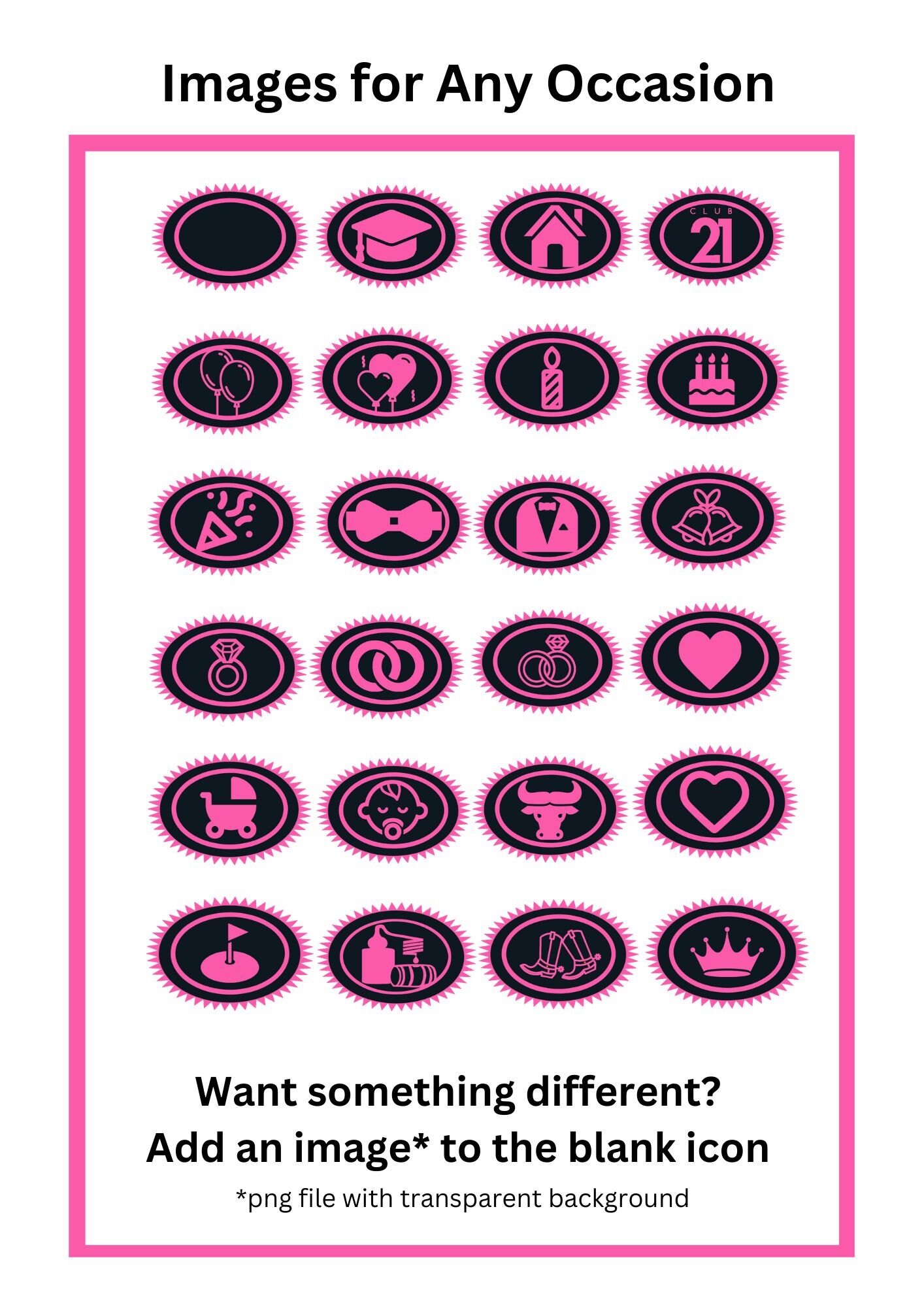 Custom Vodka Pink 50ml Bottle Label Template Printable | Birthday ...