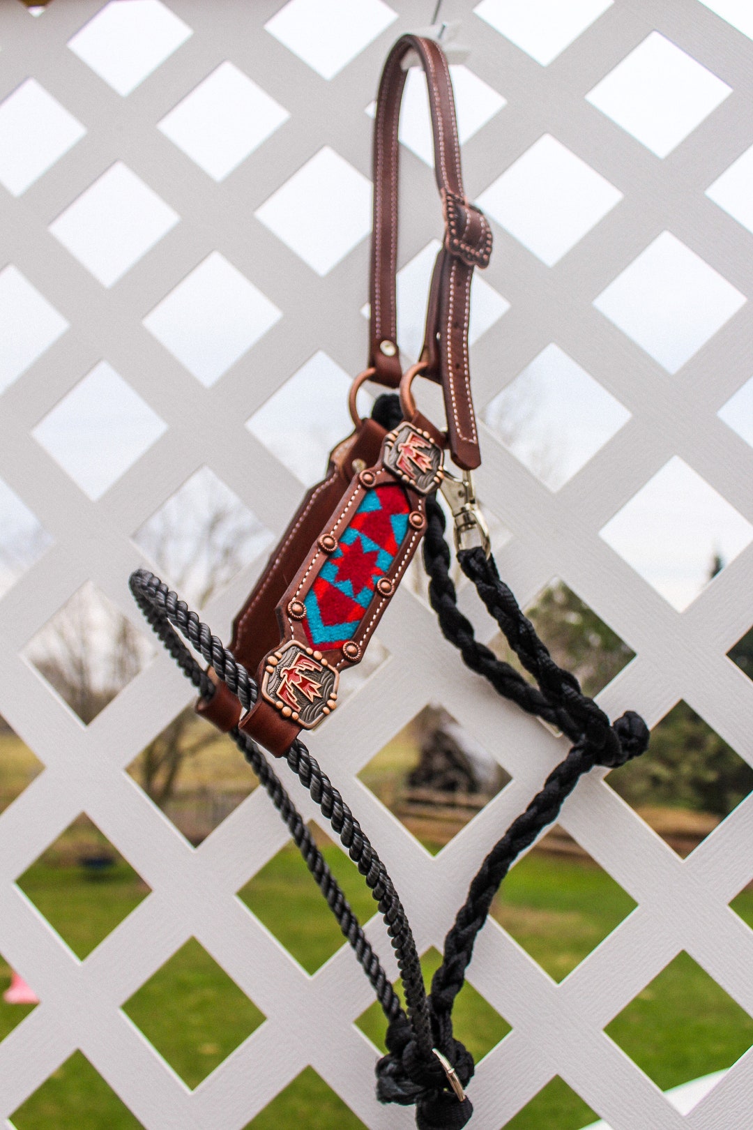 Pendleton Lariat Hybrid Halter - Etsy