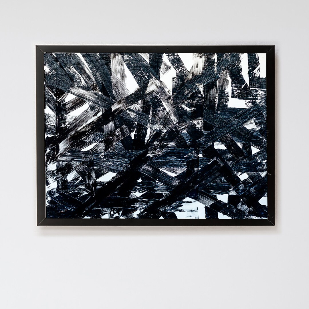 Pathways Abstract Painting Acrylic Art Abstract Print - Etsy