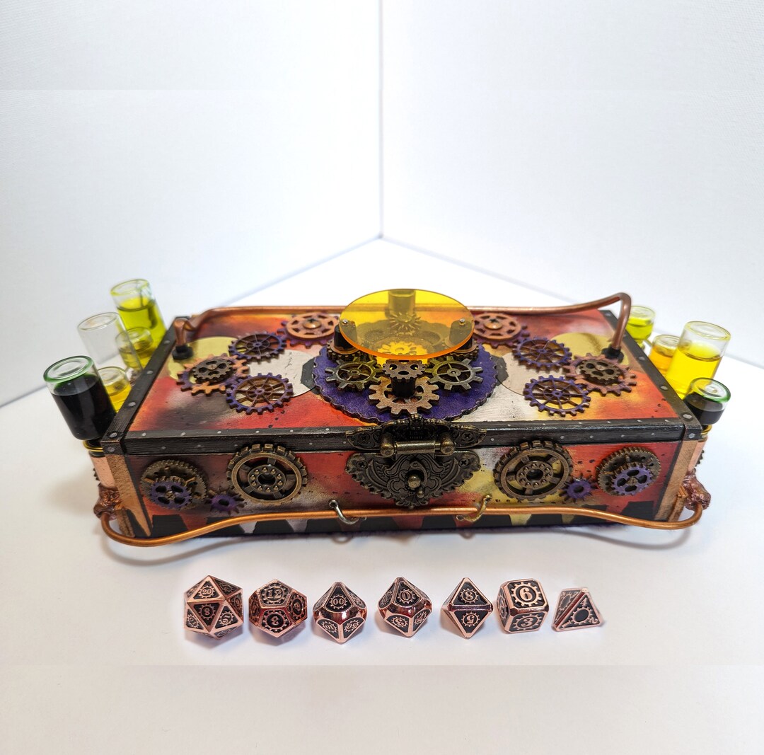 Artificer Dice Box Handmade Dice Box DND Dice Box Artificer Dice D&D - Etsy