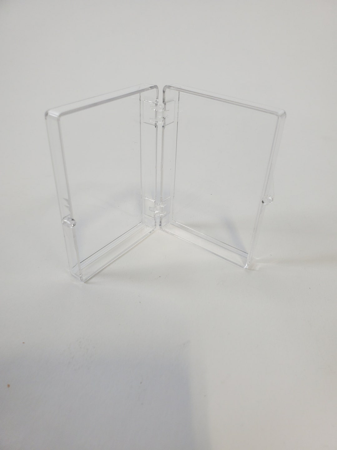 Clear 2" X 3" Plastic Box With Snap Clasp. 25 per Case. - Etsy