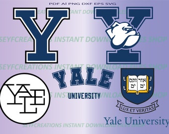 Yale College Svg | Etsy