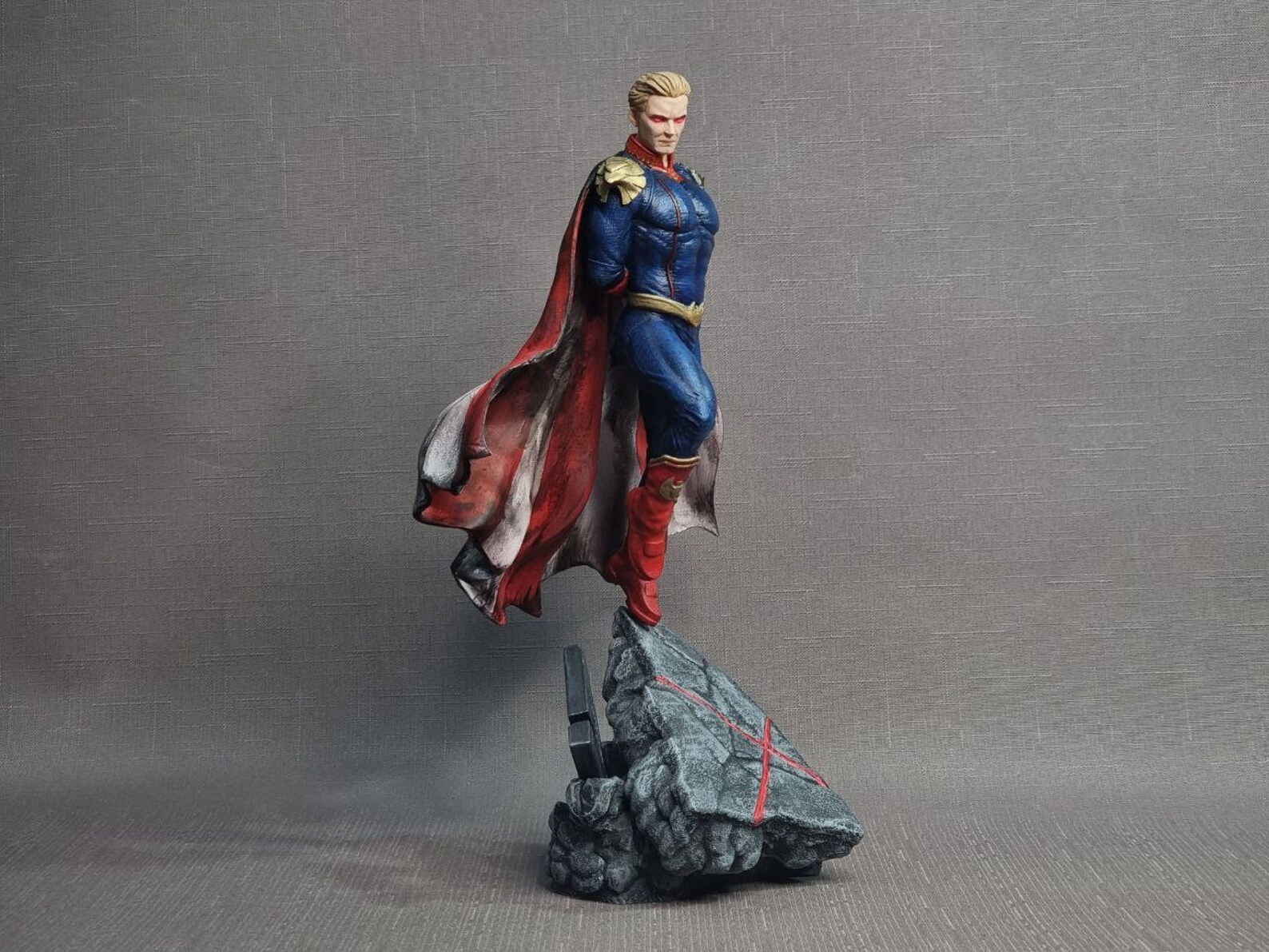 The Boys Homelander Figurine Hand-painted Movie Characters - Etsy