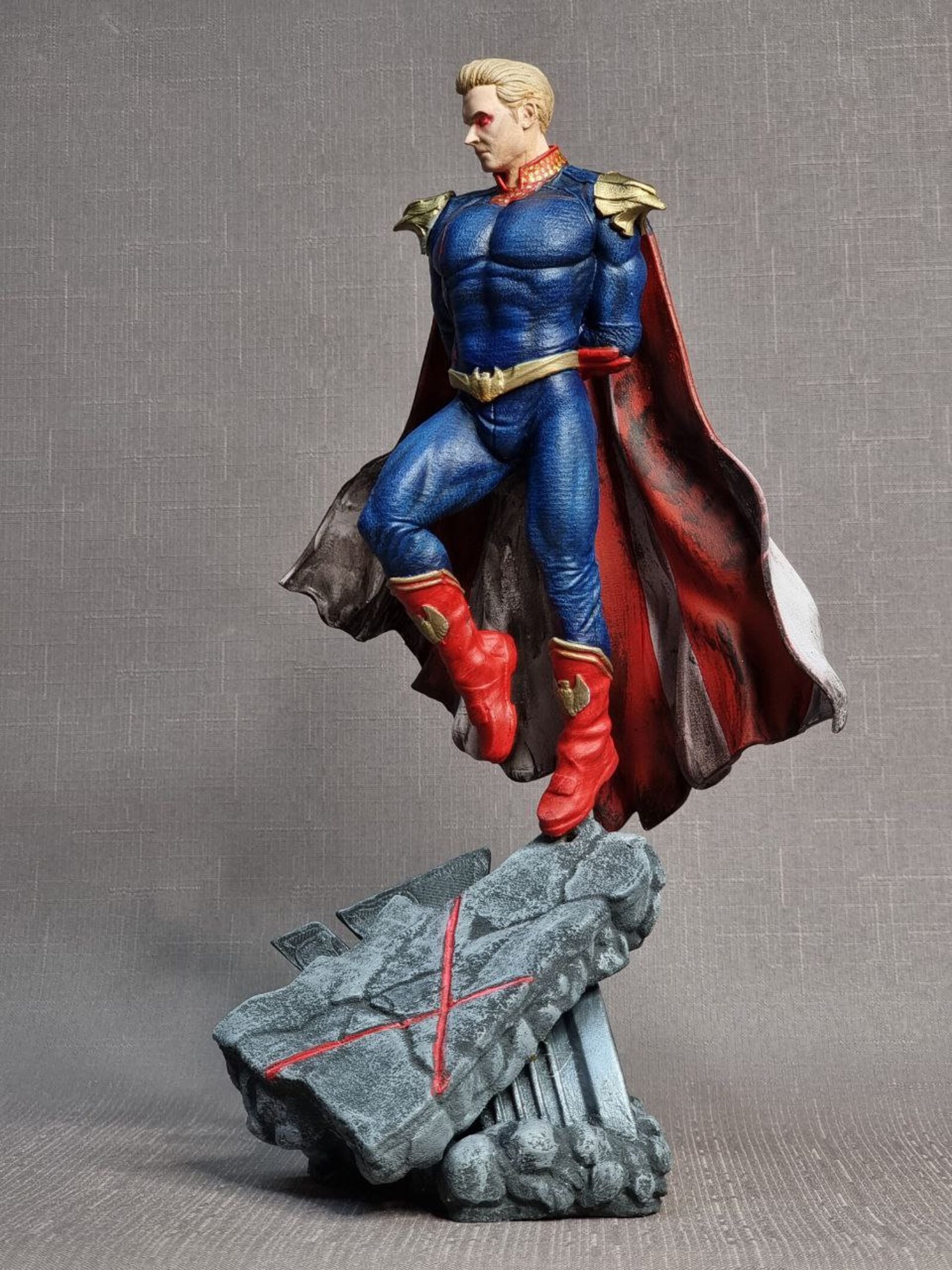 The Boys Homelander Figurine Hand-painted Movie Characters - Etsy