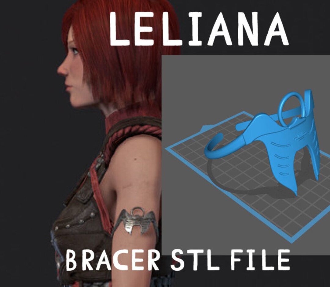 Leliana's Bracer STL File - Etsy
