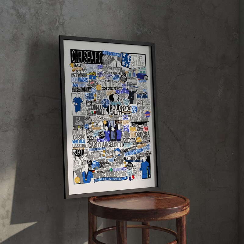Chelsea Fc - Etsy UK