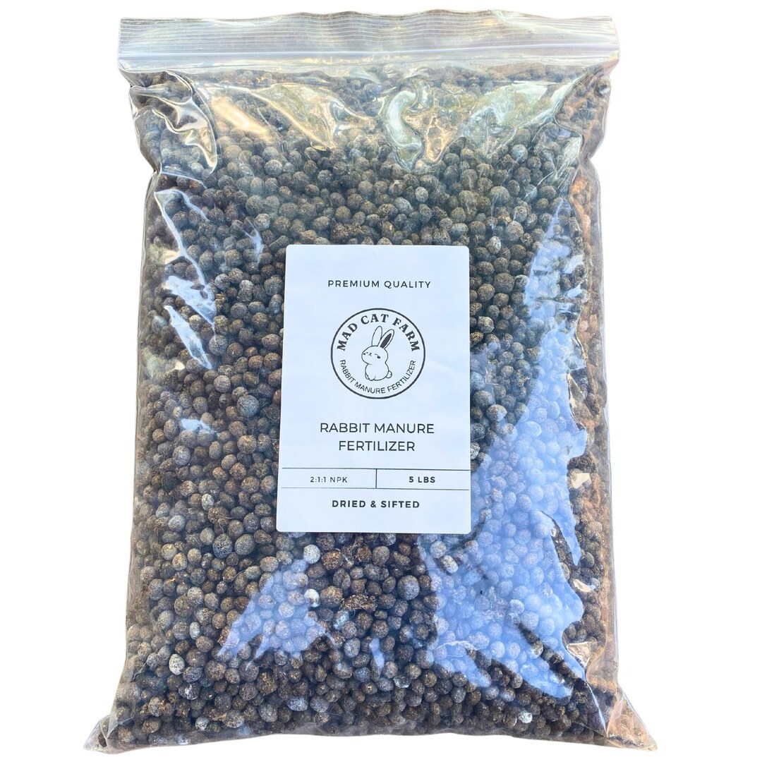 Dry Rabbit Fertilizer Natural Fertilizer Rabbit Poop for Gardens All ...