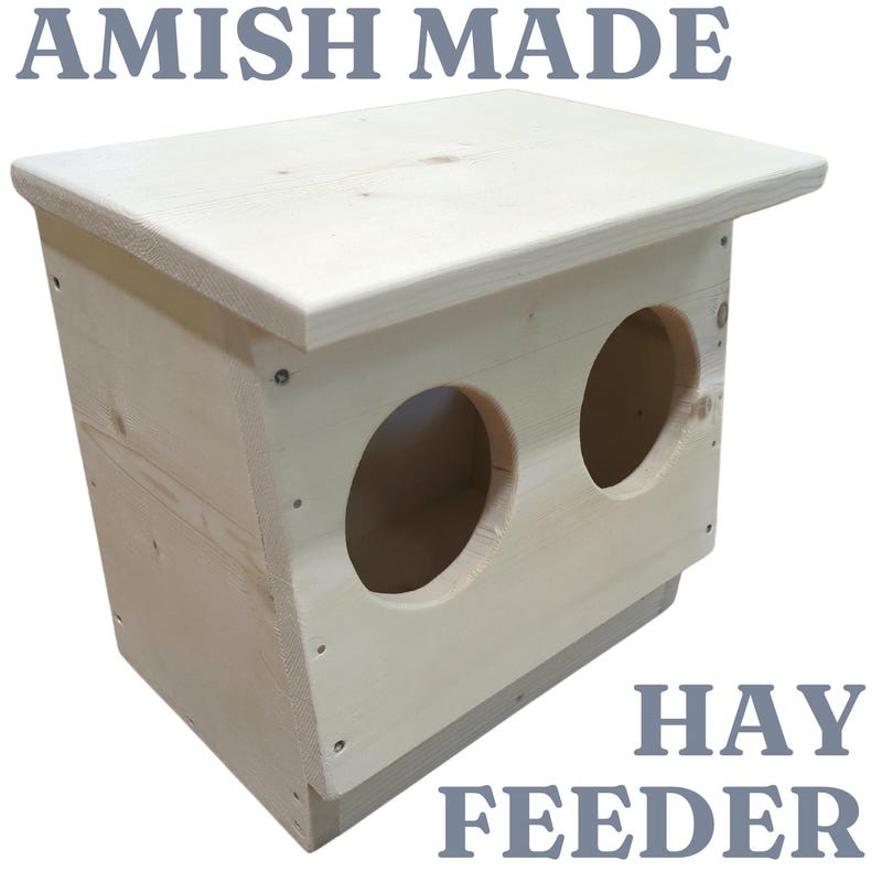 Small Animal Wood Feeder - Etsy