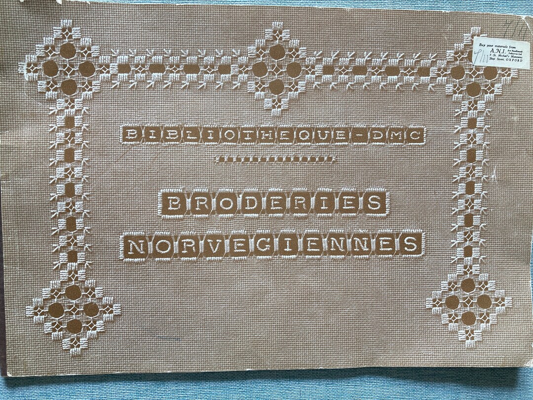 Norwegian Drawn Thread Work Pattern Book. Stitching. Broderies ...
