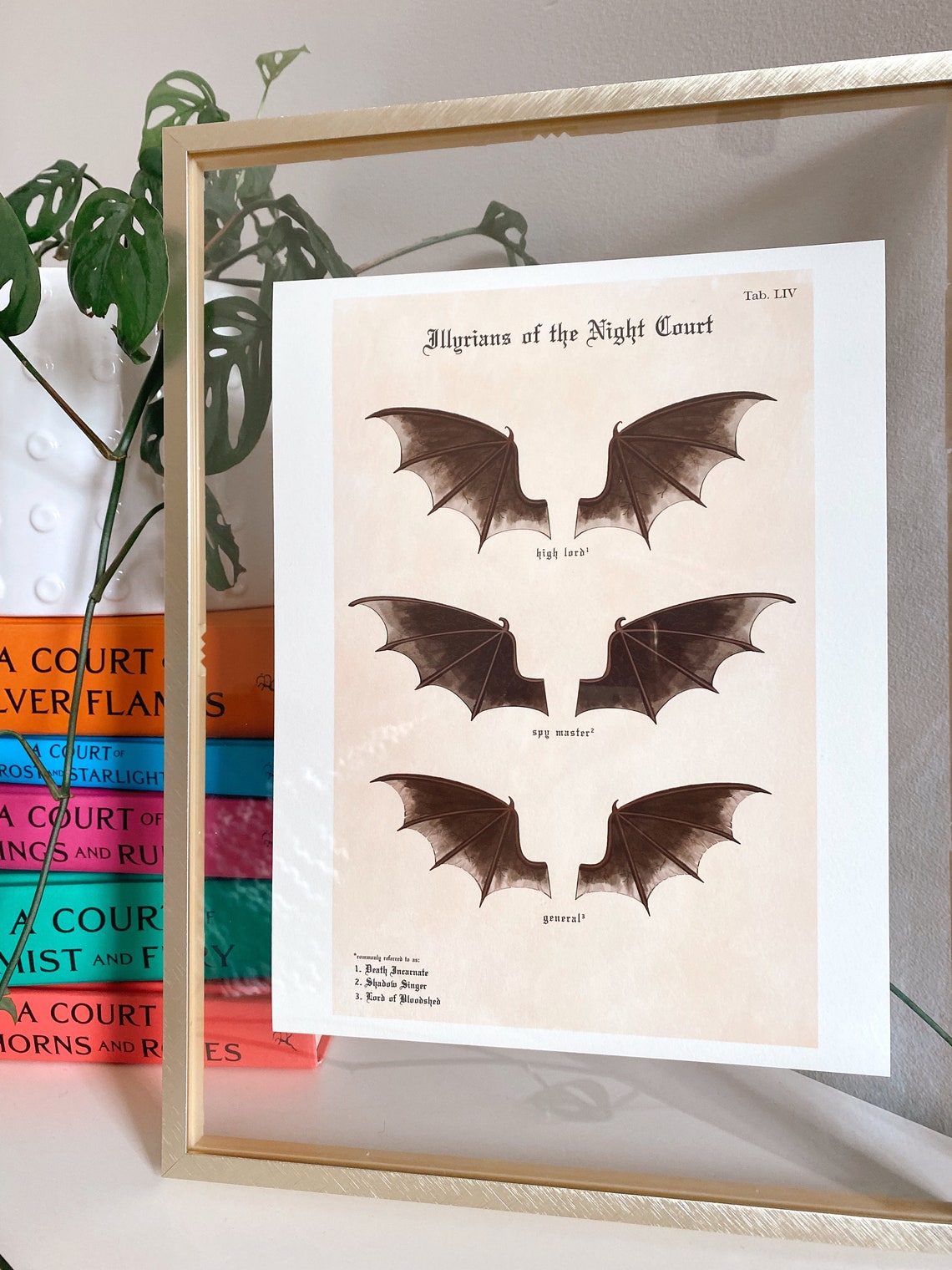 Illyrians of the Night Court ACOTAR Bat Boys Inspired Print - Etsy