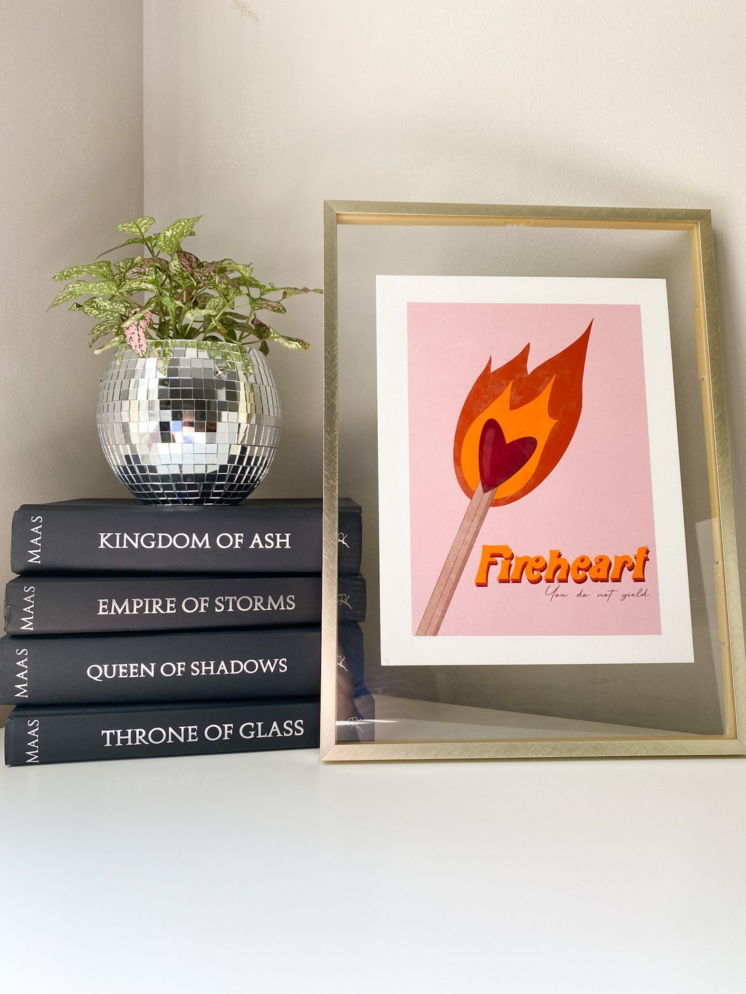 Fireheart Throne of Glass Aelin Inspired Print 8.5x11 - Etsy