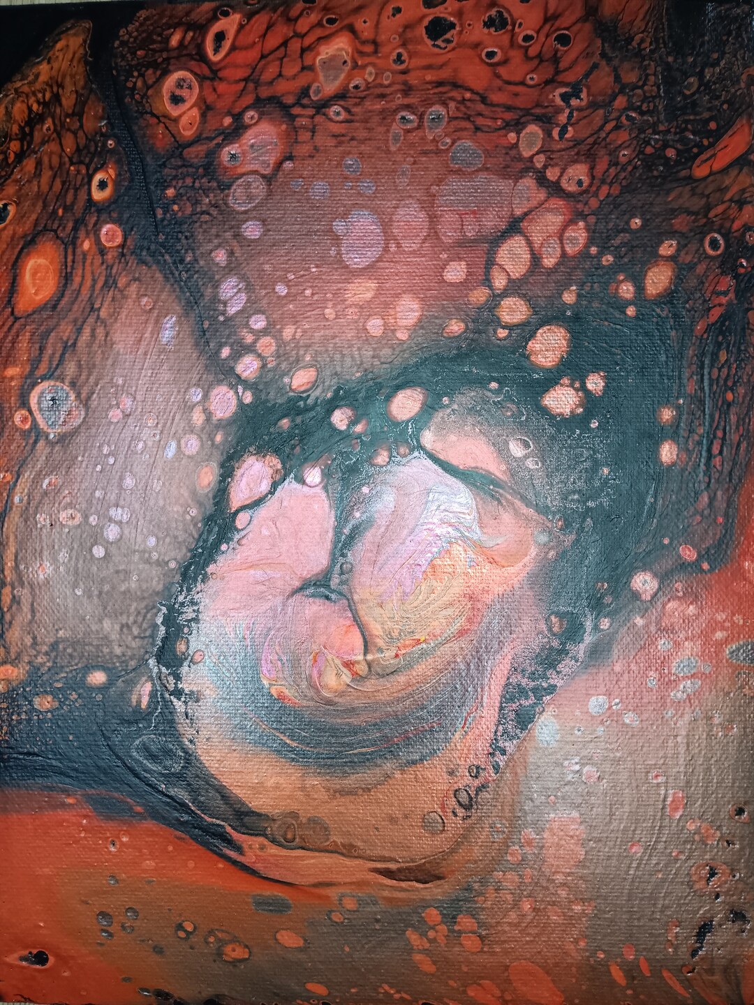 Orion Nebula Fluid Art Painting - Etsy