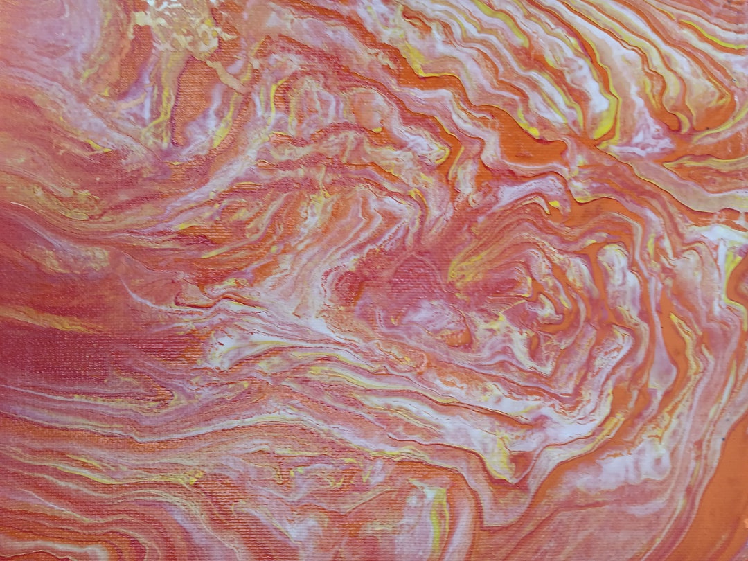 Firestorm Fluid Art Painting - Etsy