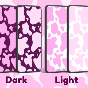 Pink Cow Print Wallpaper Iphone/smartphone/ipad/tablet/computer/pc ...