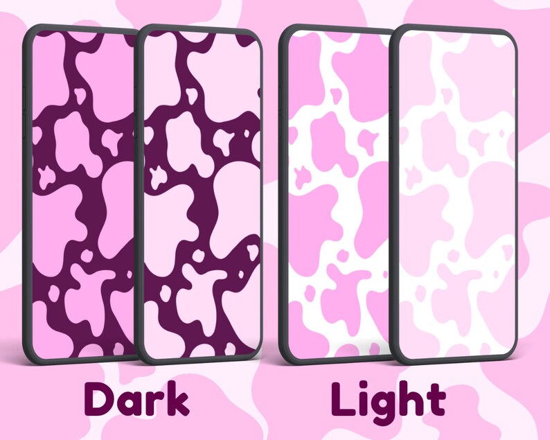 Pink Cow Print Wallpaper | Iphone/smartphone/ipad/tablet/computer/pc ...