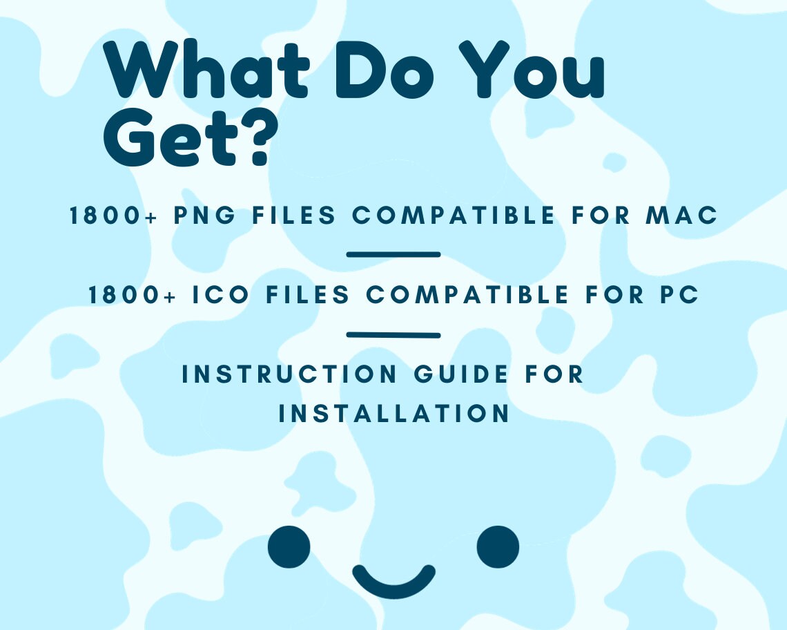 1800+ Aesthetic Desktop Icons Bundle - Customizable Icons With 7 Colors ...