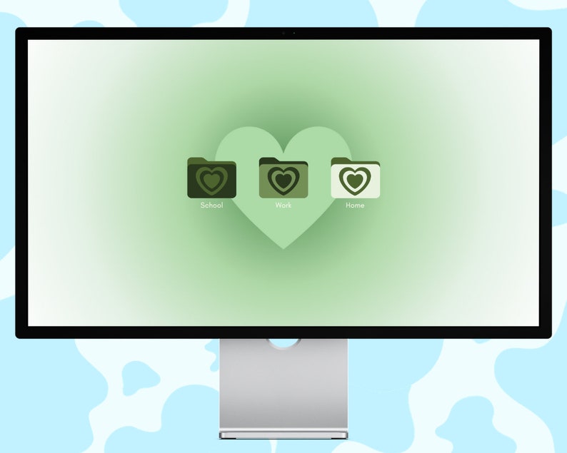 1800+ Aesthetic Desktop Icons Bundle - Customizable Icons With 7 Colors ...