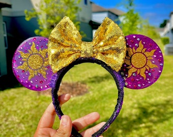 Tangled Ears, Tangled Mickey Ears, Rapunzel Ears, Minnie Mouse Ears ...
