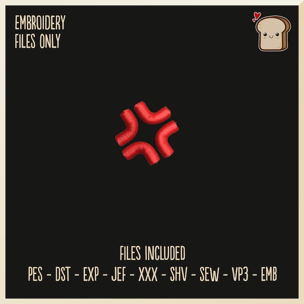 Anime Angry Mark - Etsy