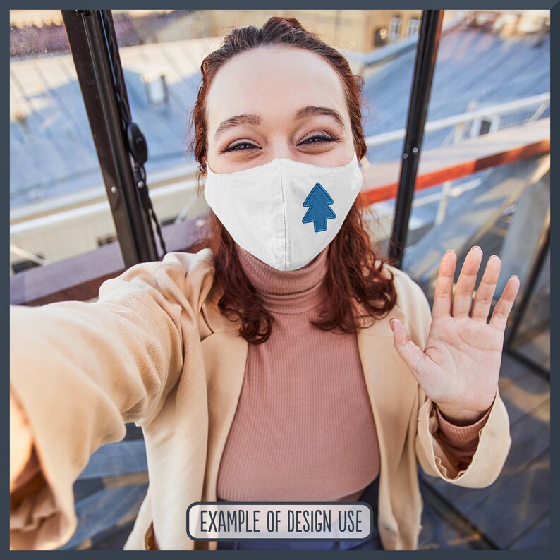 Dipper Hat Design Embroidery File Cartoon Tree Pine - Etsy