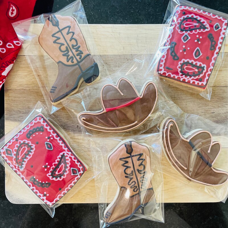 Western Theme Cookies - Etsy