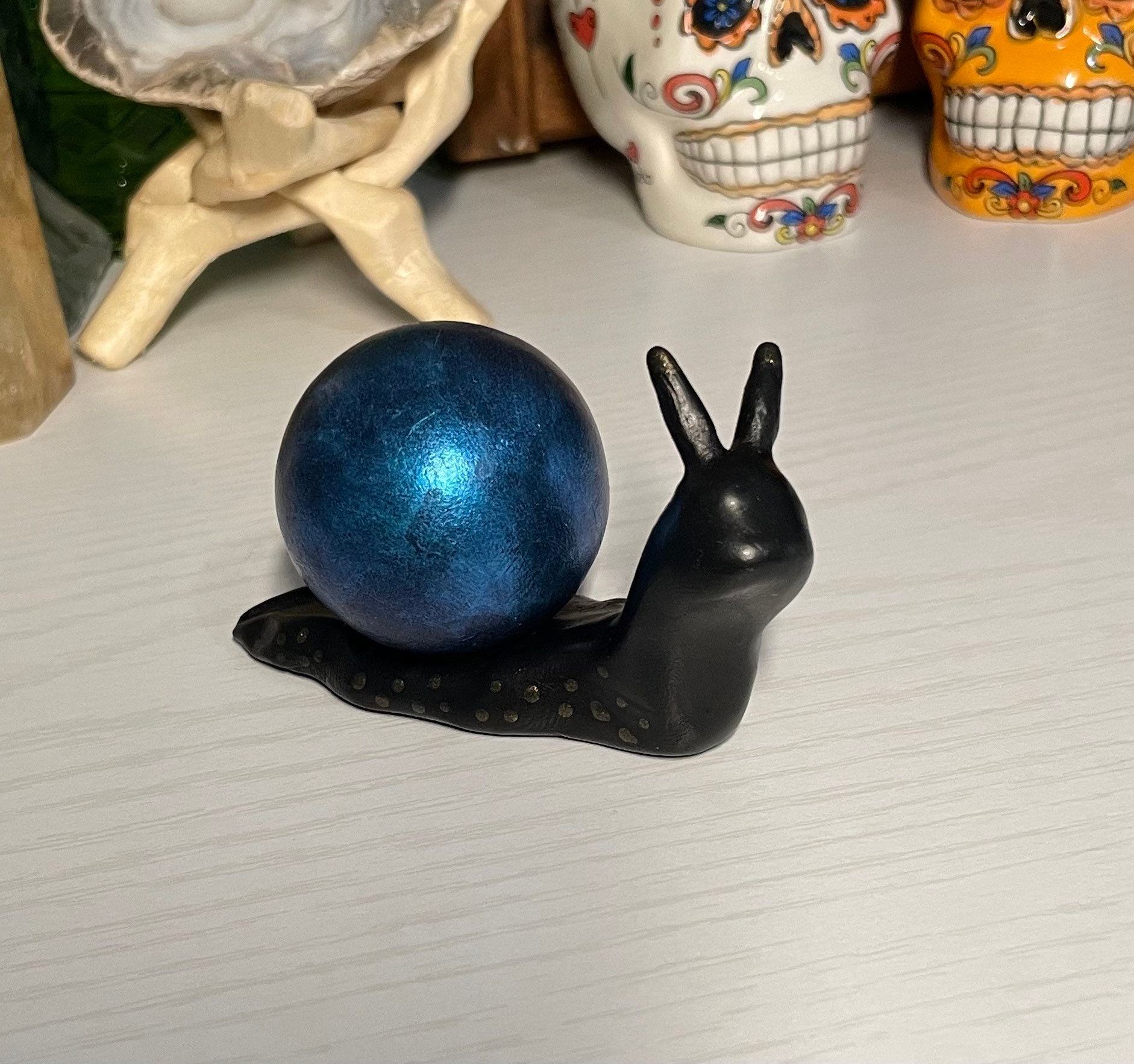 Snail Orb/gemstone Holder - Etsy