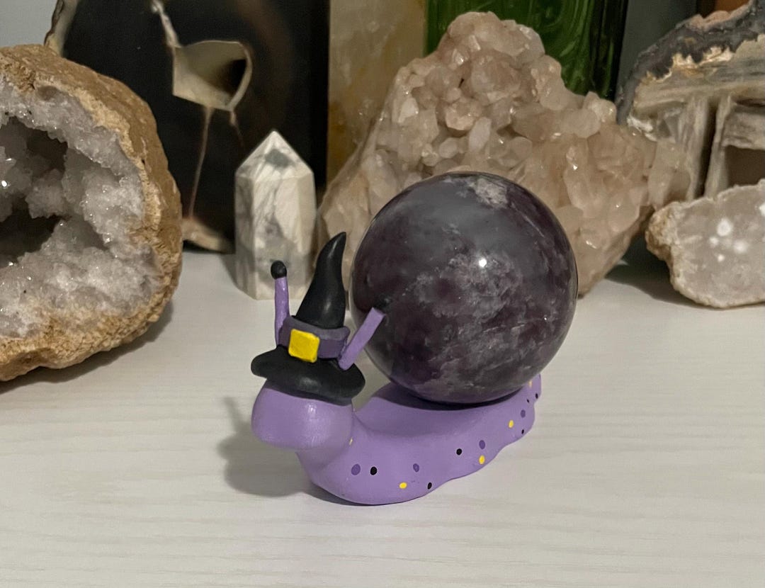 Witch Snail Sphere Stand - Etsy