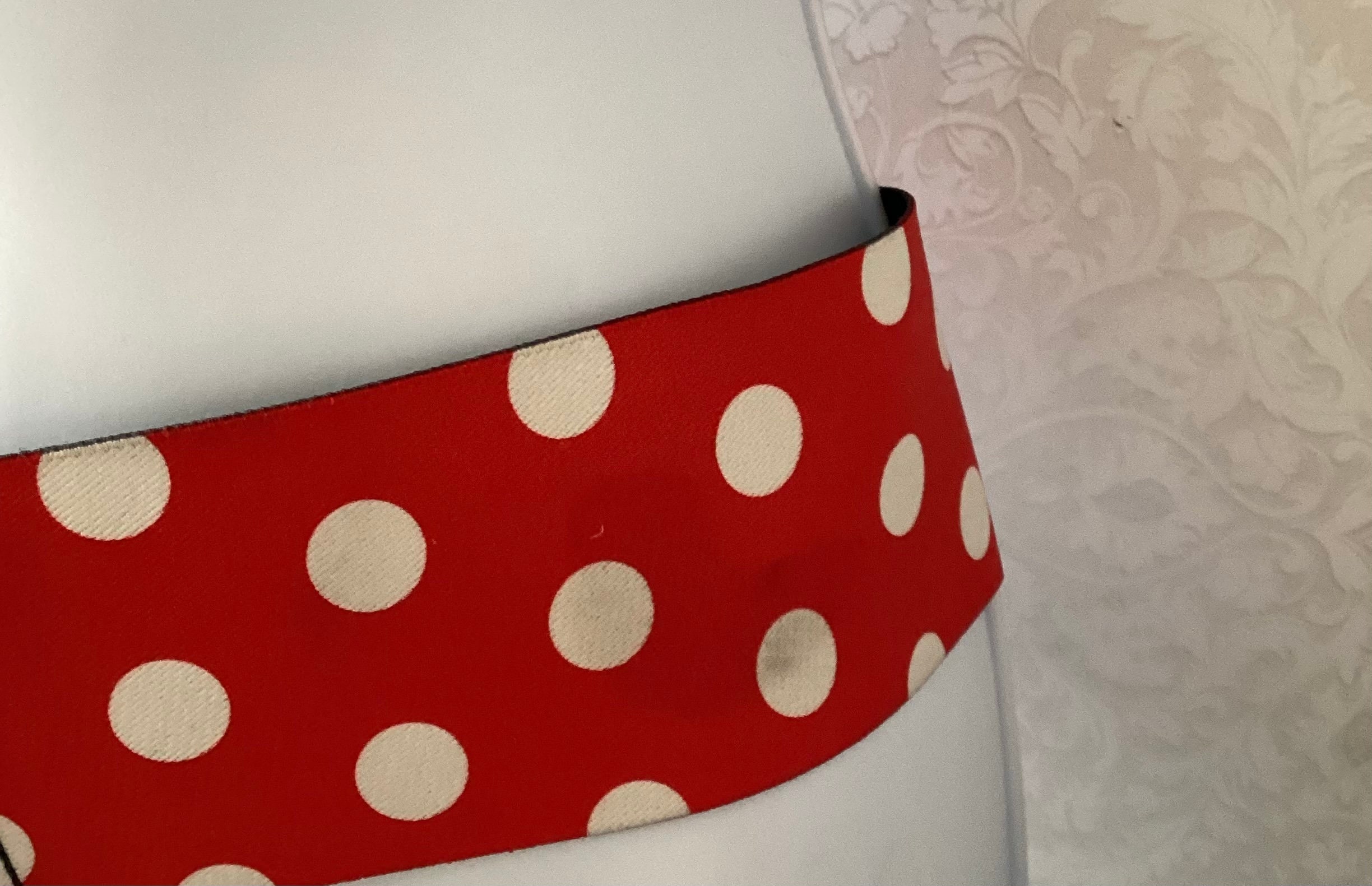 Red and White Polka Dot Disney Belt - Etsy