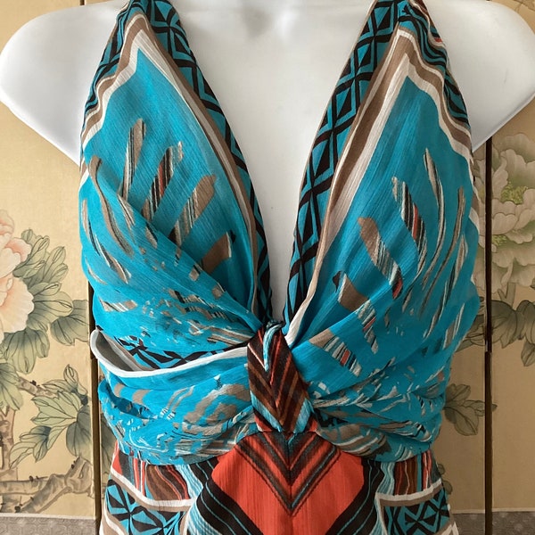 Silk Low Cut Dress - Etsy