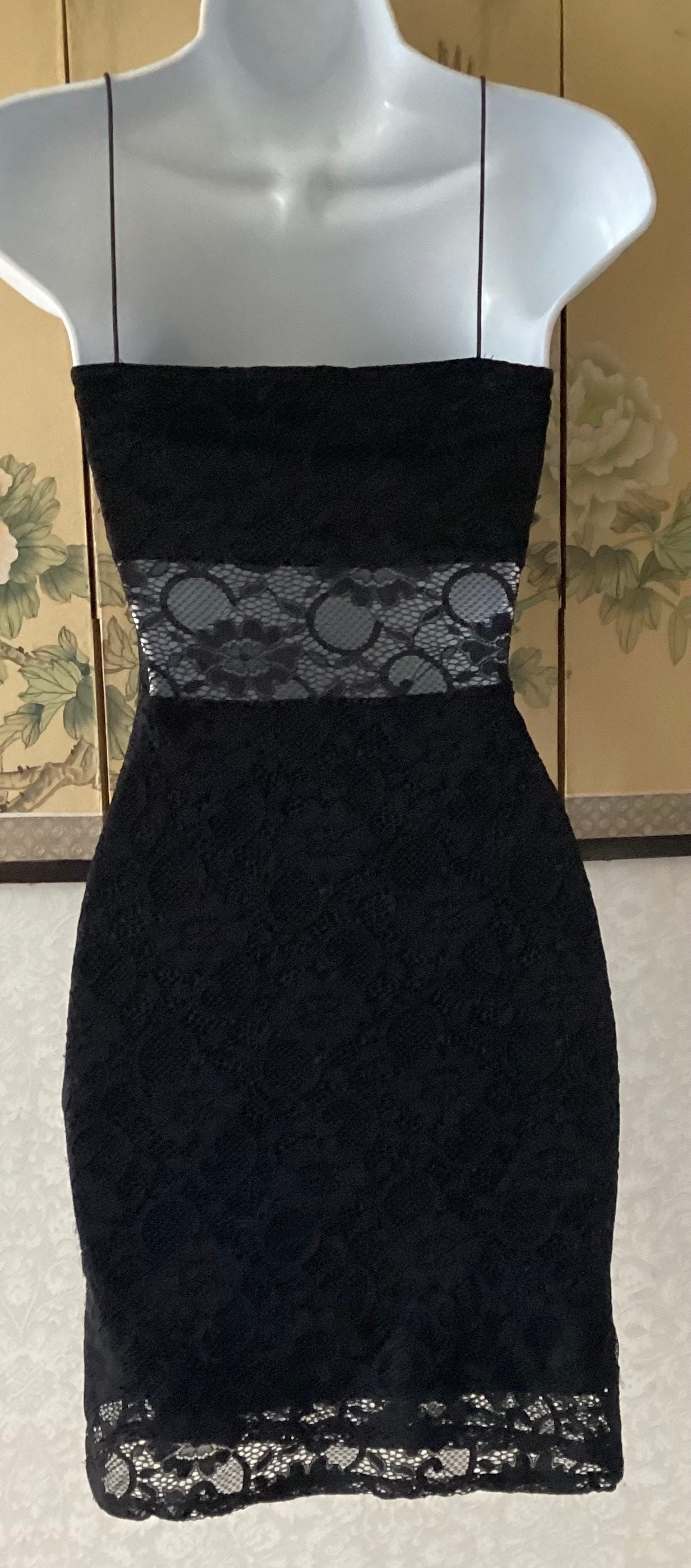 Lacy Black Hip Hugging Sheer Waist Line. - Etsy