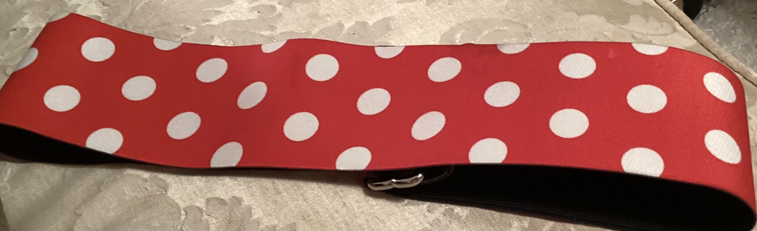 Red and White Polka Dot Disney Belt - Etsy