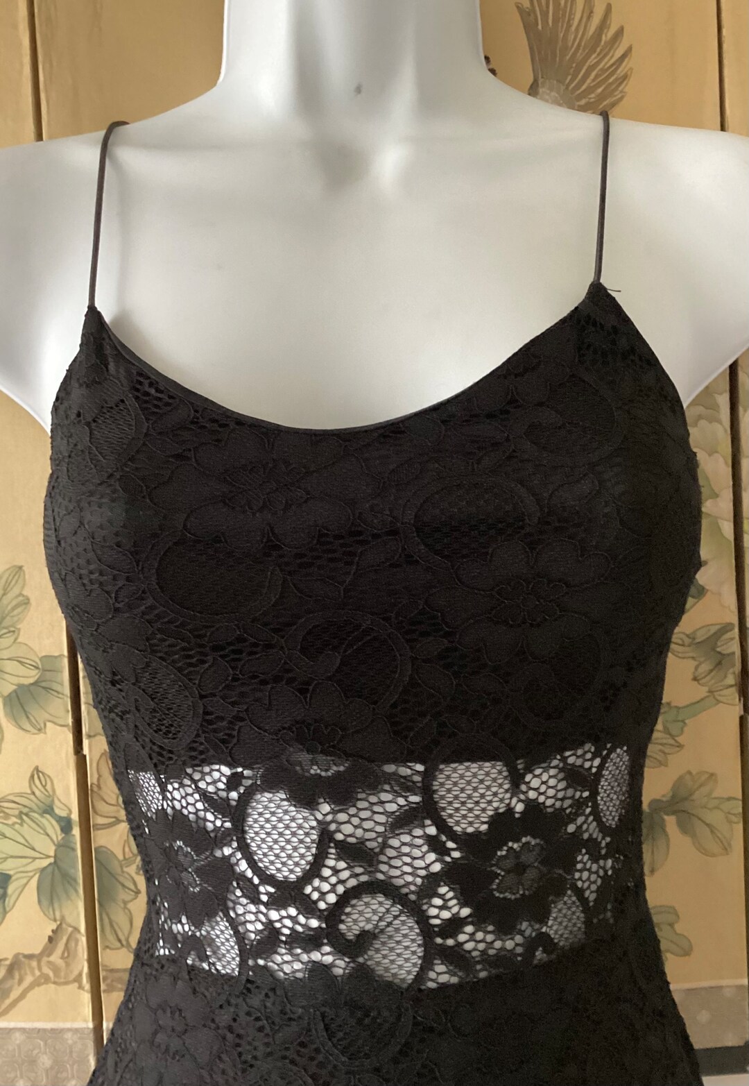 Lacy Black Hip Hugging Sheer Waist Line. - Etsy