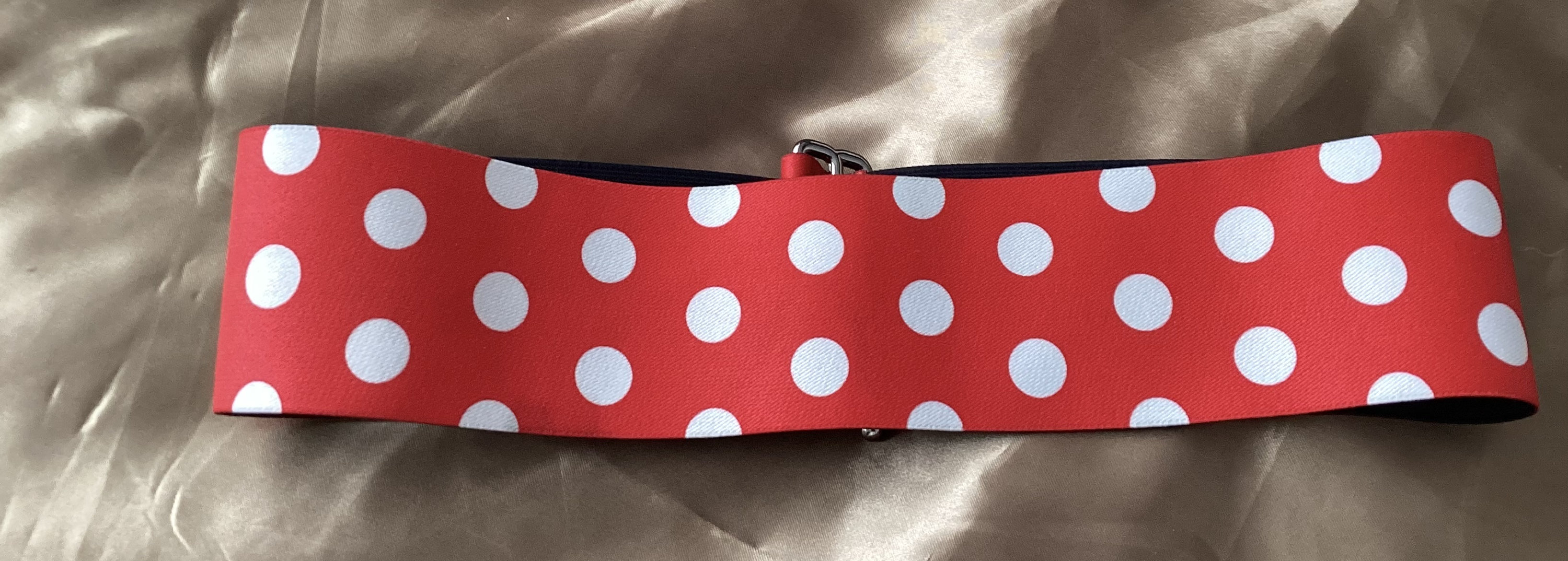 Red and White Polka Dot Disney Belt - Etsy