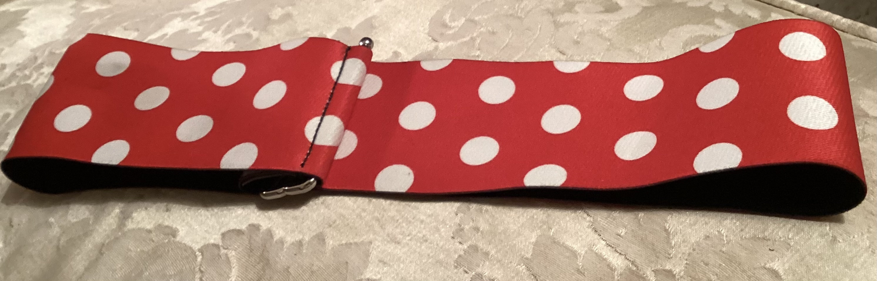 Red and White Polka Dot Disney Belt - Etsy