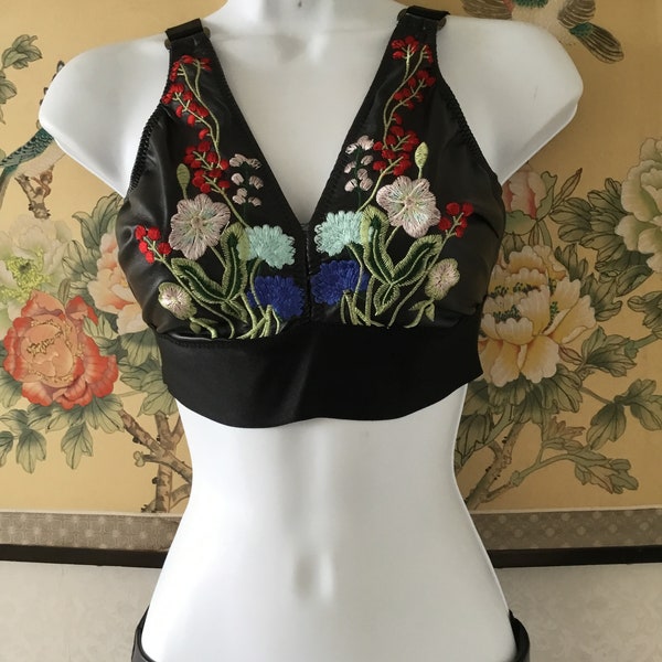 Leather Bra - Etsy