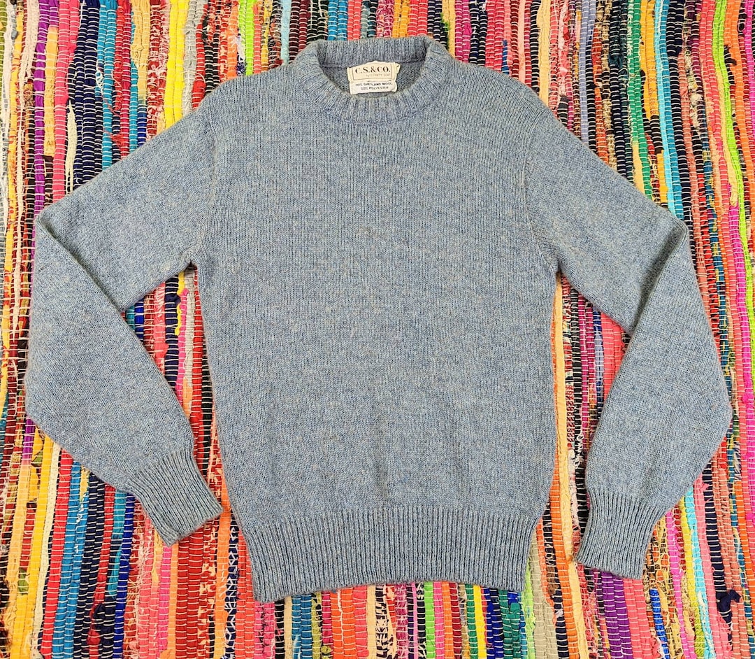 Vintage 80's C.s.&co. by County Seat Womens Knit Sweater Pullover ...