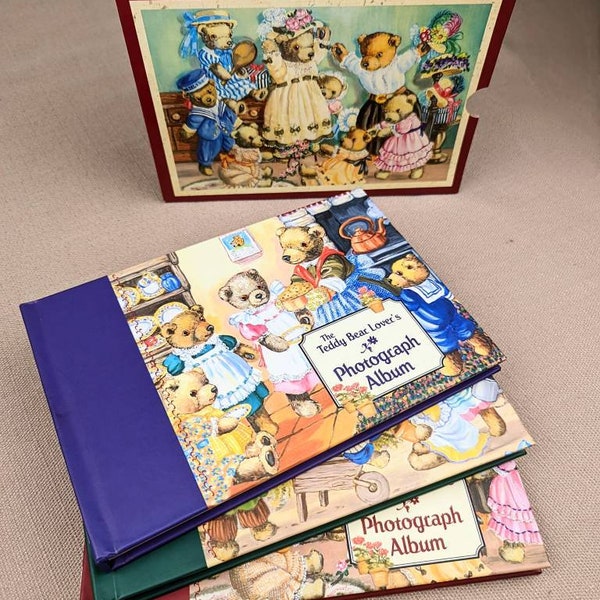 Teddy Family Albums - Etsy