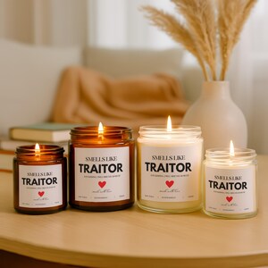 Funny Coworker Leaving Candle, Smells Like Traitor Candle, Goodbye Gift ...